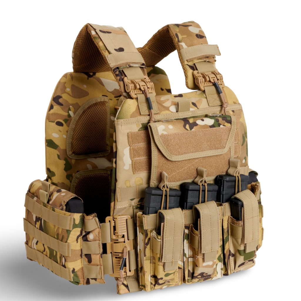 Dane Plate Carrier - Camo, Black, Tan or Green - Guard Dog Body Armor
